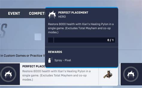 Illaris Perfect Placement Pixel Achievement Bugged Roverwatch