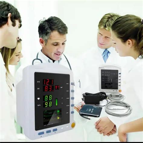 Jual Patient Monitor Icu Contec Icu With Infrared Thermometer Sp02 Nibp