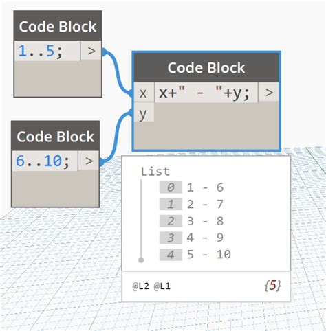 Create A List Of Index With A Specific Sequence Revit Dynamo