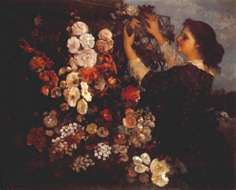 Courbet The Trellis 1863 — Gustave Courbet