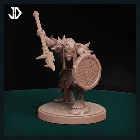 3d Printable Slayer Orc D Orcs And Goblins Army By 3d Miniatures Juan