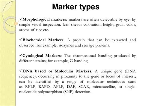 Marker Assisted Selection In Crop Breeding