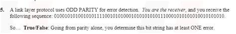 Solved True Or False The Link Layer Is Network Aware Chegg