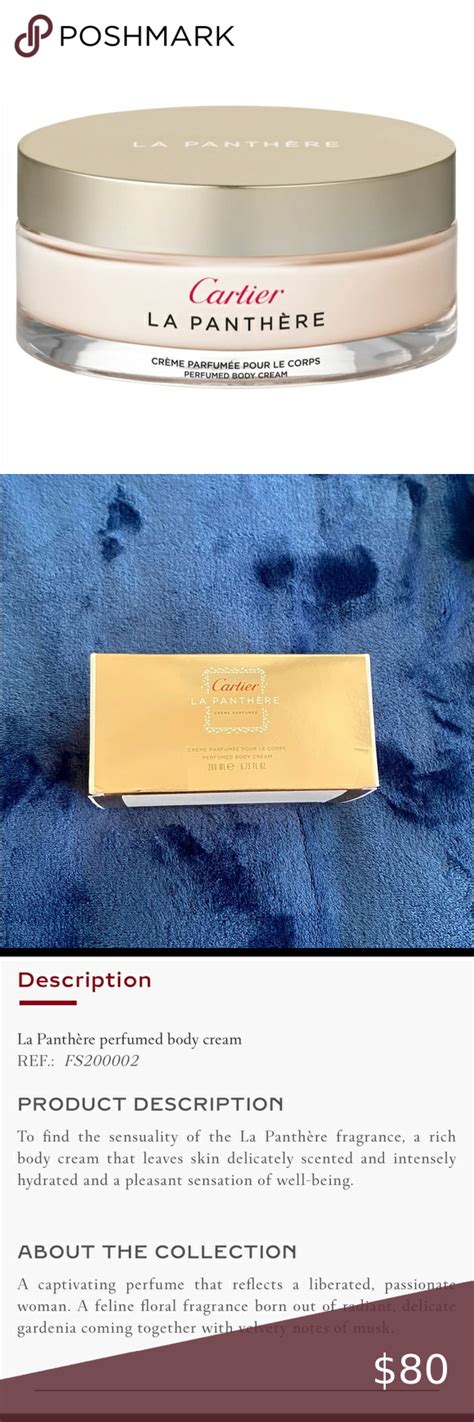 LA PANTHÈRE PERFUMED BODY CREAM BY CARTIER Body cream Perfume Cream