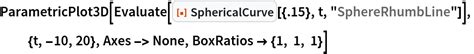 Sphericalcurve Wolfram Function Repository