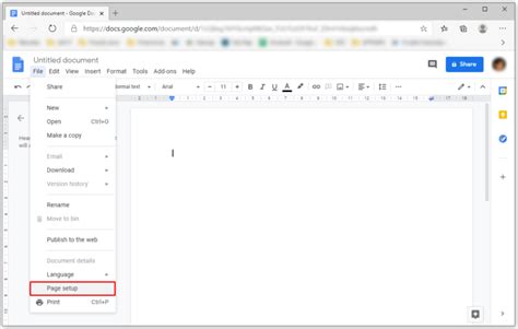 How To Change Margins In Google Docs