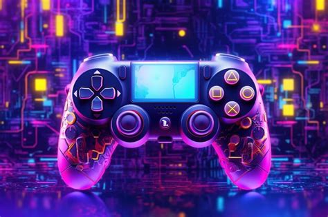 Premium Ai Image Dualshock Controller