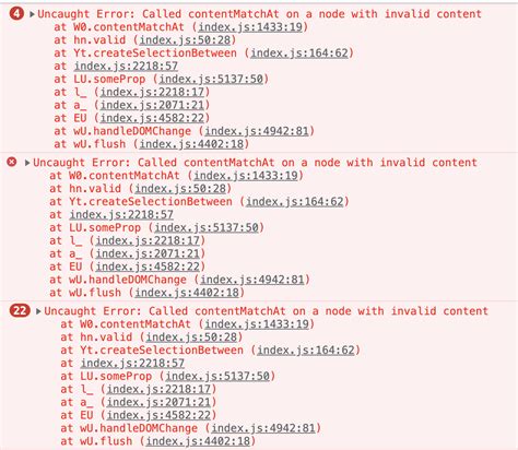 Unable To Select UL In The Editor Js Errors Issue 205 Verbb Vizy