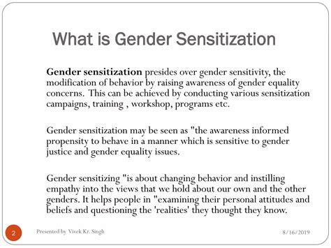 Gender Sensitization Pdf