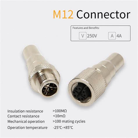 M A Coding Pin Panel Side Connector Cable Connector And Socket Connector