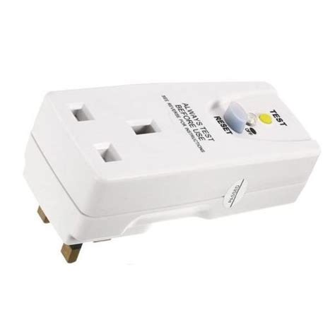 Rcd Safety Plug Earth Leakage Circuit Breaker Elcb Adaptor 30ma