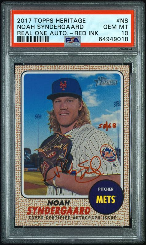 Baseball 2017 Topps Heritage Real One Autographs Red Ink
