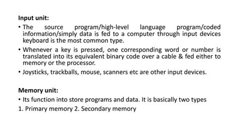 Unit 1 Basic StructureCOA Pdf