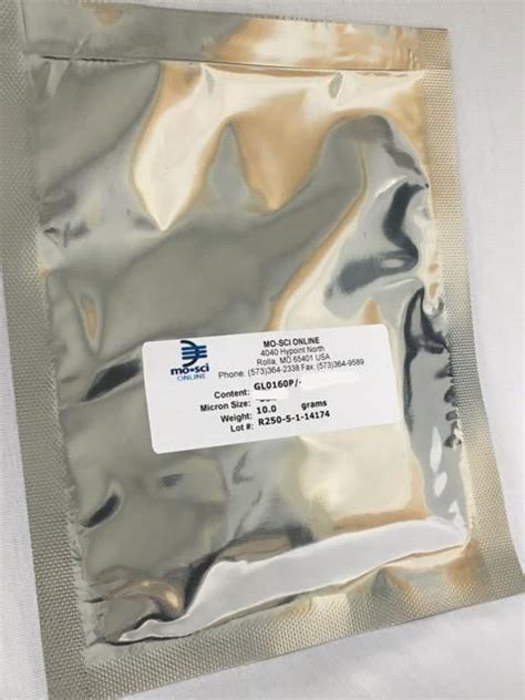 Gl0160p 20 45s5 Bioactive Glass 20 Micron Mo Sci Online