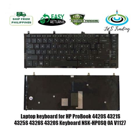 Laptop Keyboard For HP ProBook 4420S 4321S 4325S 4326S 4320S Keyboard
