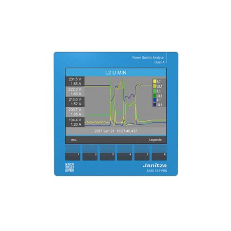 测量监控设备 UMG 512 PRO Janitza electronics GmbH 电能质量 数字
