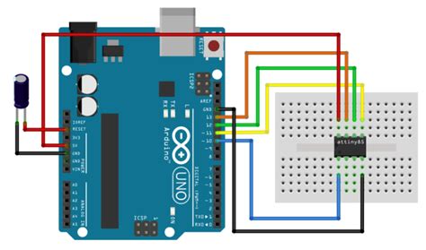 Attiny85にoptibootブートローダーを書き込みusb シリアルコンバーターからスケッチを書き込んでみる！ ぶらり＠web走り書き