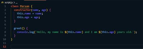 In Javascript Es6 Introduced The Class Keyword To Create Classes