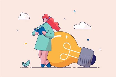 Premium Vector Education To Develop New Skills Concept Learn Or Study More Knowledge To Grow