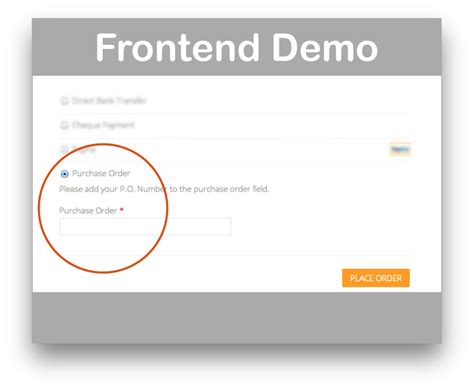Woocommerce Purchase Order Gateway Just 25 V1 5 6