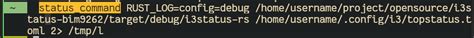calibright config error on i3status rust 0 30 7 commit cb994547
