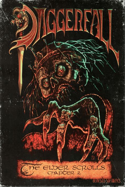 I Edited Some Artwork To Make A Poster For Daggerfall And I Thought I