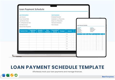 Excel Loan Template With Extra Payments