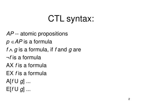 Ppt Ctl Model Checking Powerpoint Presentation Free Download Id