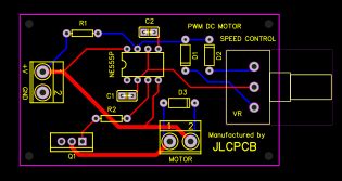 PWM Motor Controller Resources EasyEDA