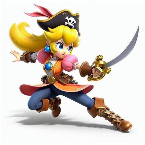 Pirate Peach In Smash Ultimate Alt By Jittqs On Deviantart