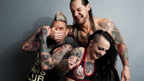 Baron Corbin Ruby Riott And Corey Graves Featured In The Latest Inked Magazine Wwe