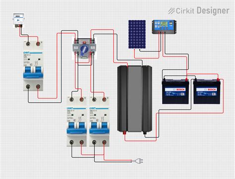 Power Transfer Switch Schematic
