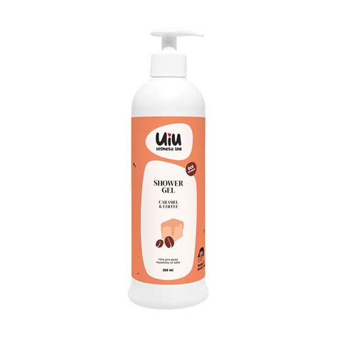 Гель для душа UIU Shower Gel Karamel & Cofee Карамель и кофе, 300 мл ...