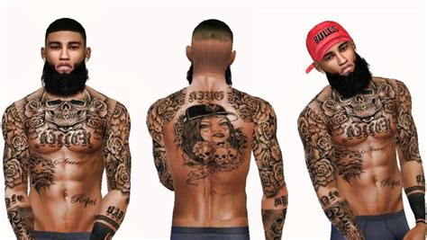 The Sims 4 Cc Sims 4 Tattoos Sims 4 The Sims 4 Skin