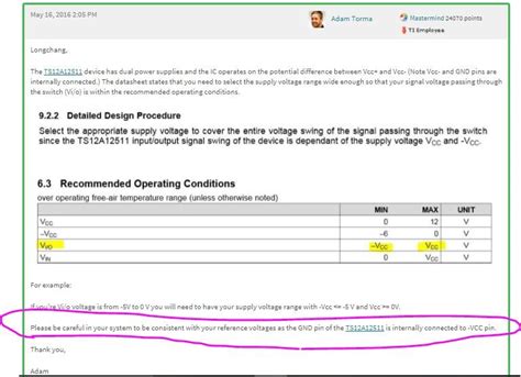 TS12A12511 What Is The Reference For 3 3V Control Input Switches Multiplexers Forum