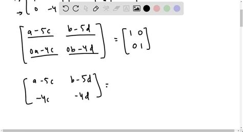 solved find the inverse of each 2 ×2 matrix using matrix multiplication