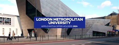London Metropolitan University Applicants And Offer Holders 2024