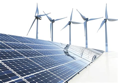 Premium Photo Renewable Energy Landscape