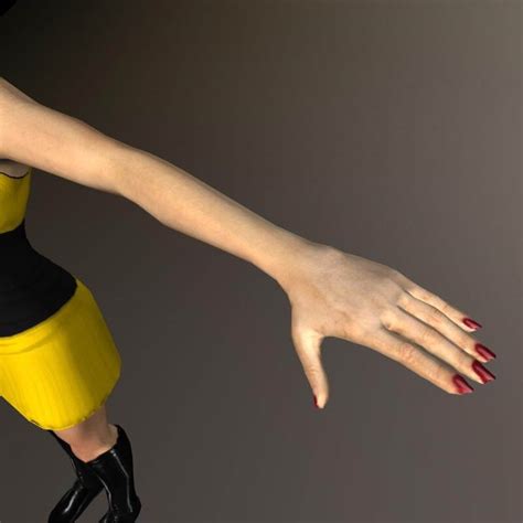 Rigged Sexy Woman 3d Model By Cgtools