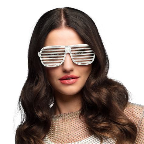 Shutter Party Glasses Spectacular White Festival And Carnival Boland