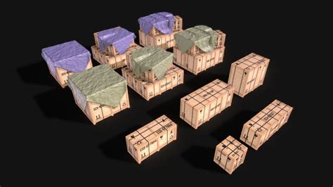 Shippingcratedesign 3d Models Sketchfab