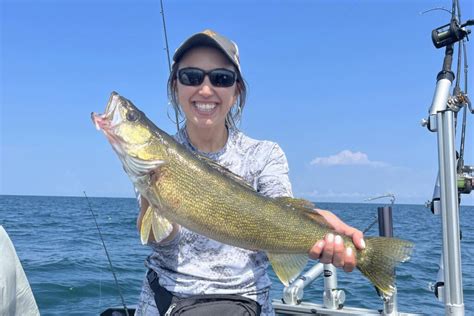 Lake Erie Walleye Fishing And Walleye Piccata Recipe