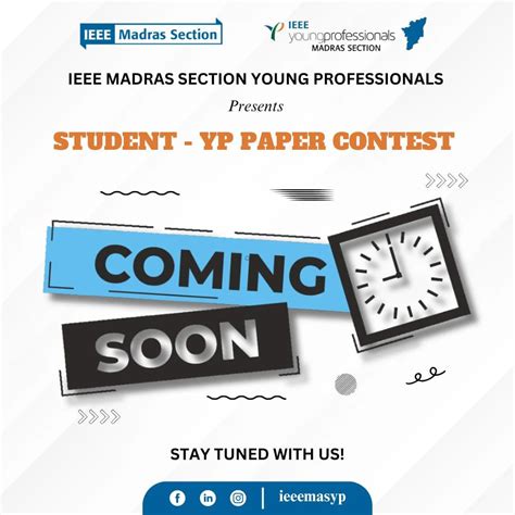 Ieee Madras Young Professionals On Linkedin Ieee Madrassection