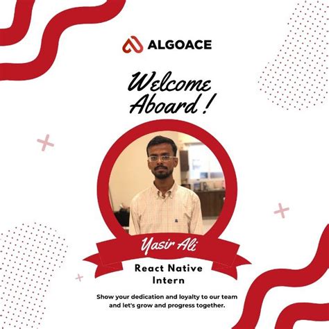 Internship Team Algoace Reactnative Intern Talent Onboarding