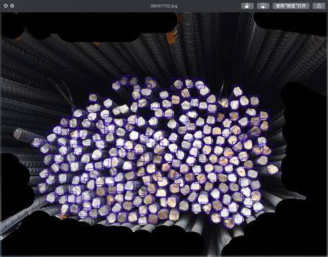 预测效果图 Issue spytensor detect steel bar GitHub
