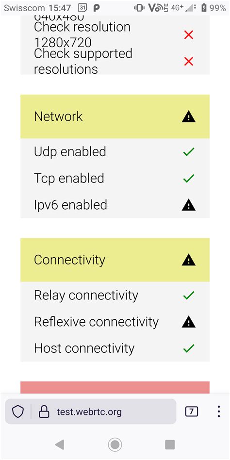 WebRTC Collaboration Only Rarely Working On Some Android Phones Issue Ueberdosis