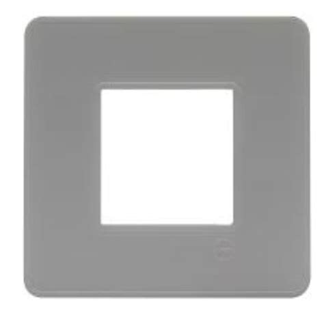 L And T Engem White 2 Module Plate Dimension L W H 11x1x11 Centimeter