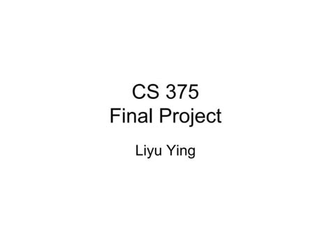 cs375 presentation binary sort pptx