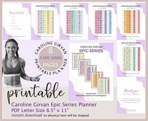 Caroline Girvan Fuel Workout Calendar At Darrel Ferreira Blog