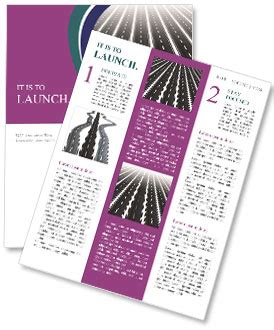 Exploring Endless Misty Paths A Journey Through Parallel Roads Newsletter Template Design ID